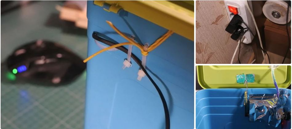 Chế thùng rác tự động - Cách Dùng